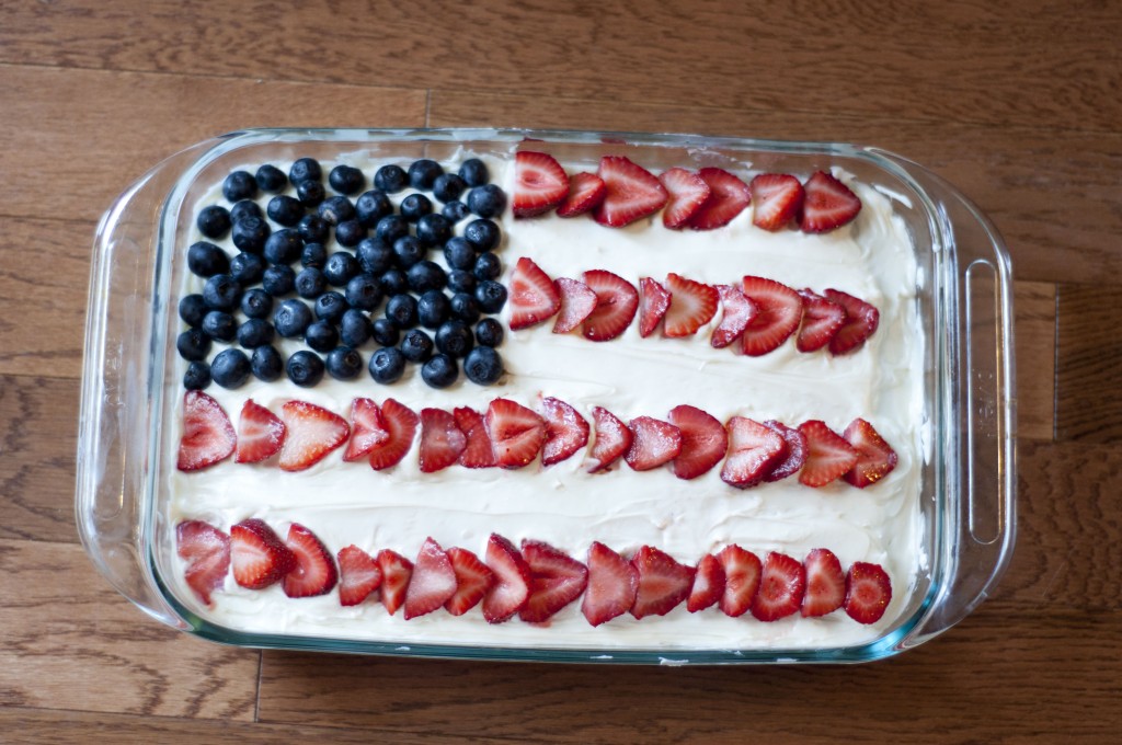 Flag Cake – Taste of Arkansas