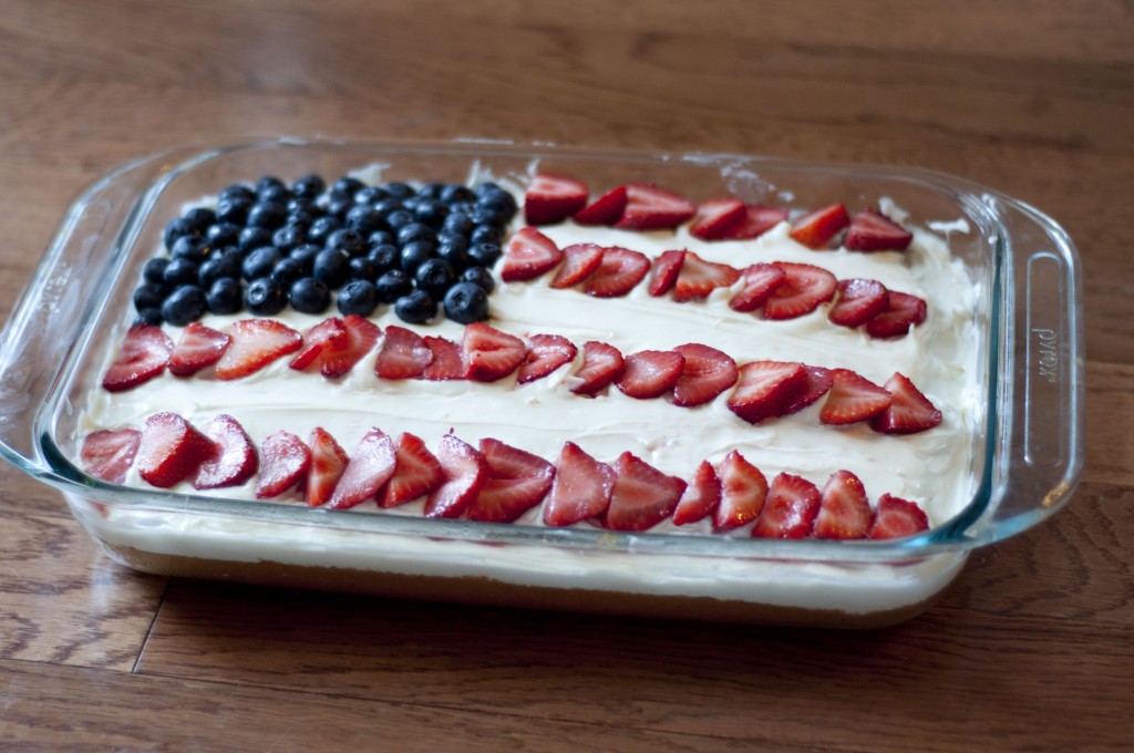 Flag Cake – Taste of Arkansas