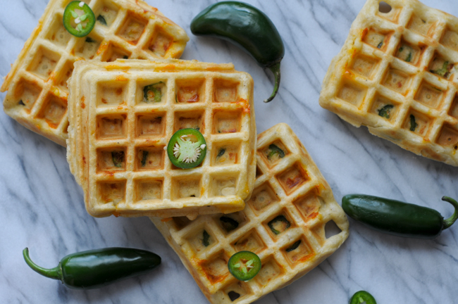 JALAPEÑO CHEDDAR CORN WAFFLES – Taste of Arkansas