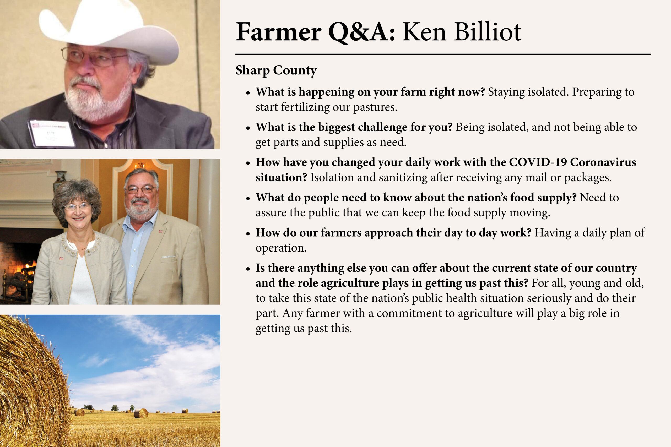 Farmer Q&A: Ken Billiot – Taste of Arkansas